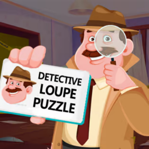 Detective Loupe Puzzle - Unblocked Hidden Object Game